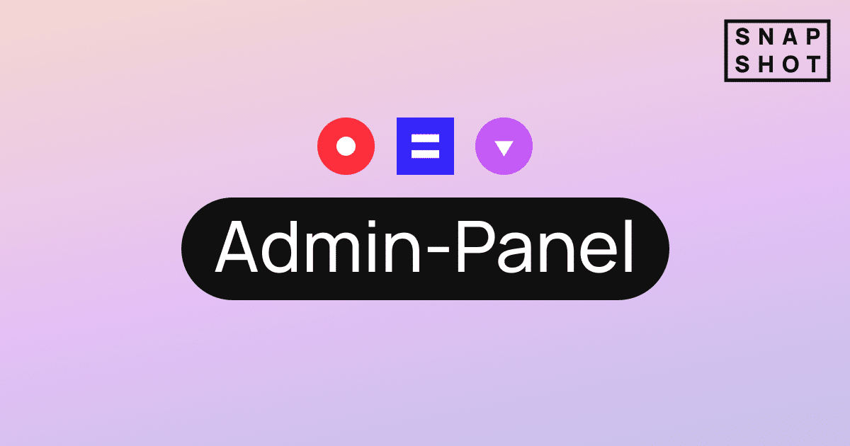 Admin Panel | Snapshot Hub by InterNetX
